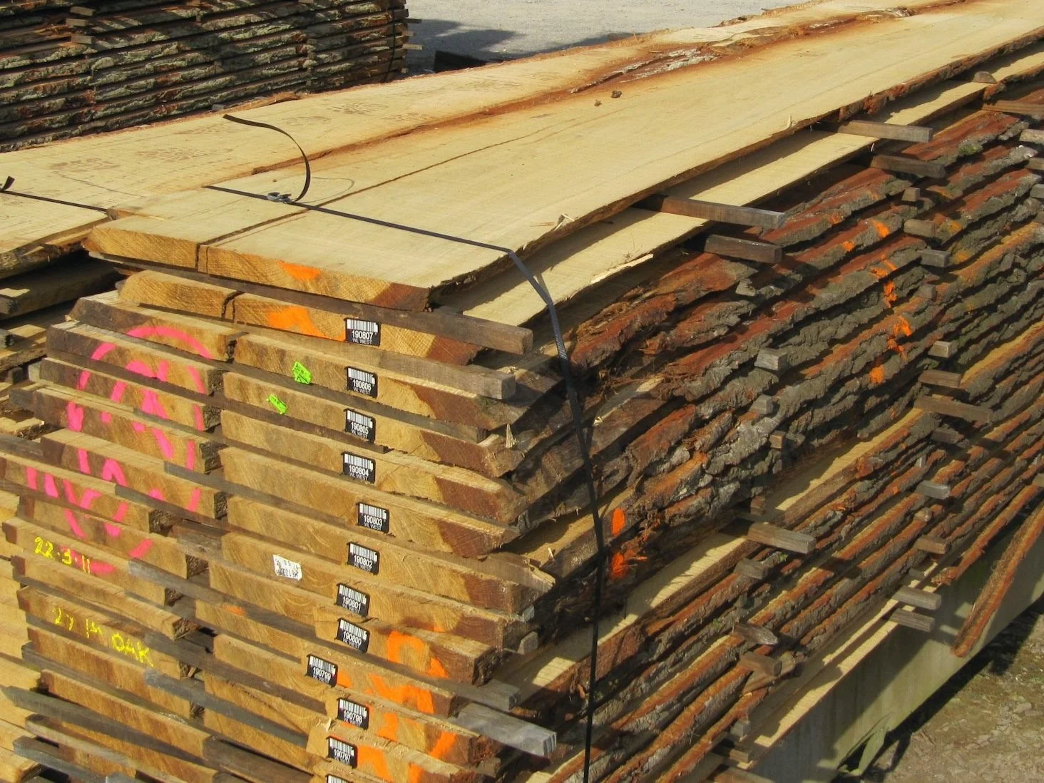 European Oak Sawn Timber — W.L West & Sons