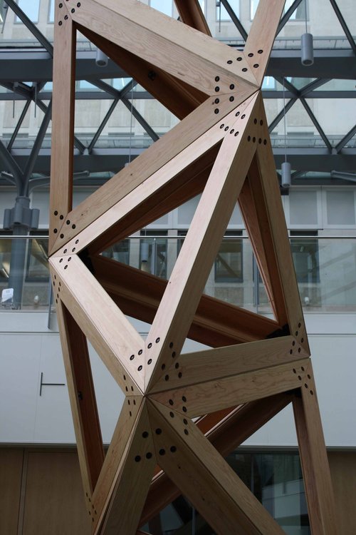Green Douglas Fir Beams — W.L West & Sons
