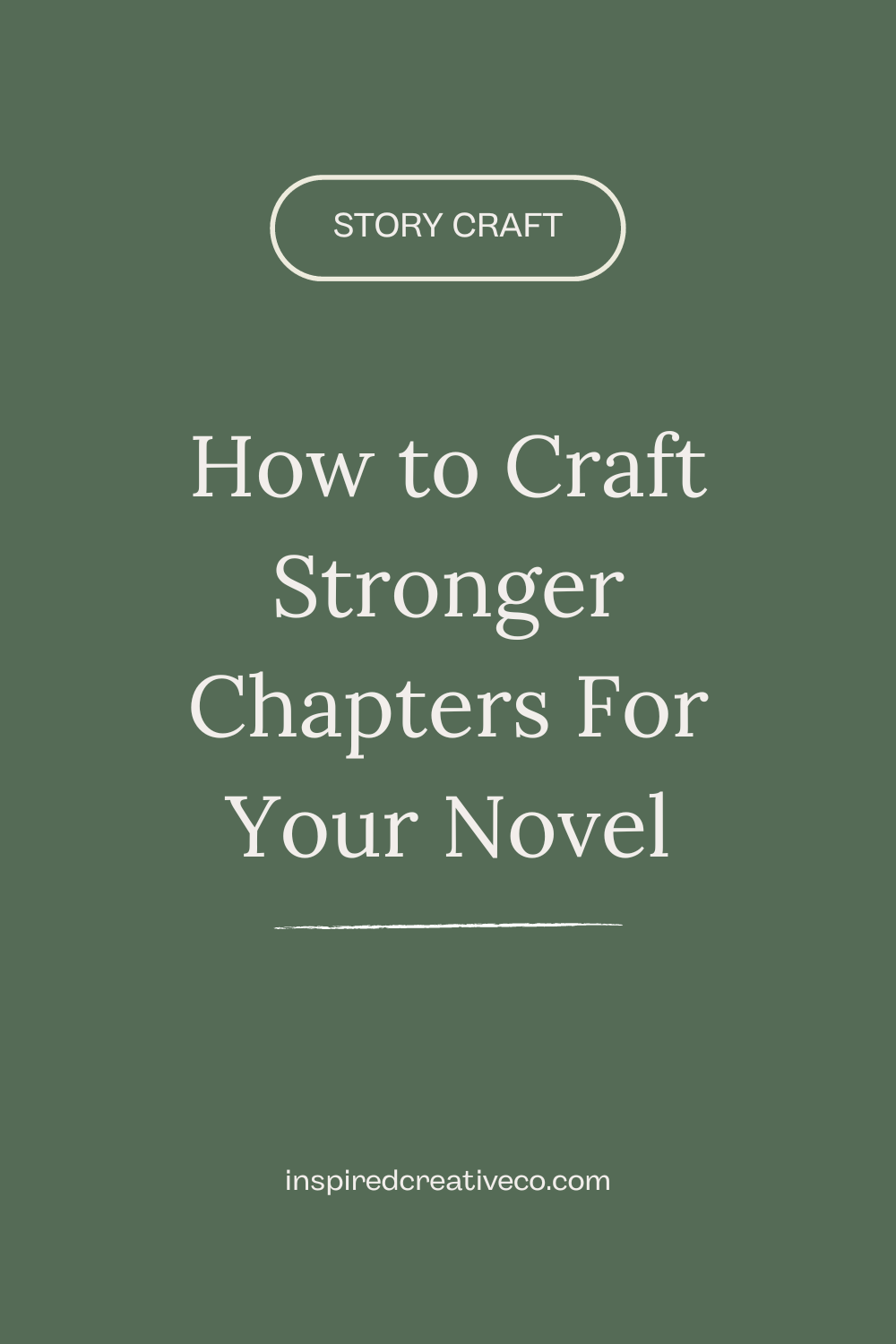 How to Craft Stronger Chapters For Your Novel — Inspired Creative Co.