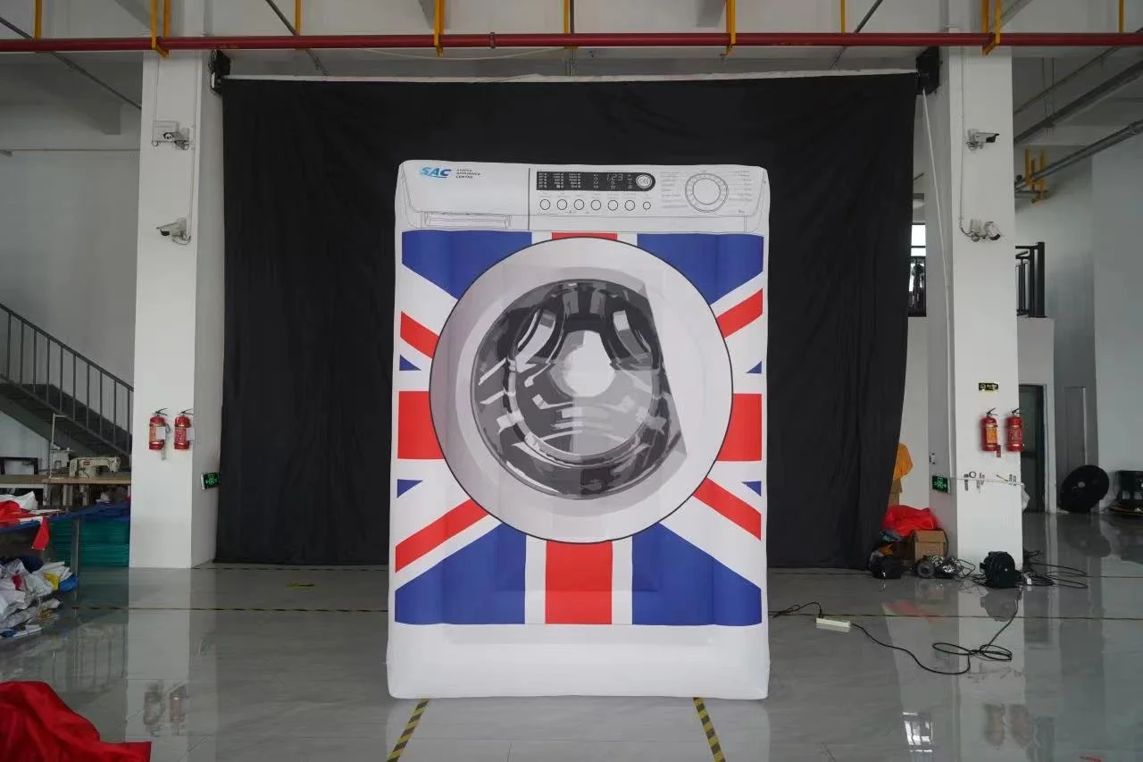 New Inflatable Washing Machine for SAC in Stoke — Nova Inflatables