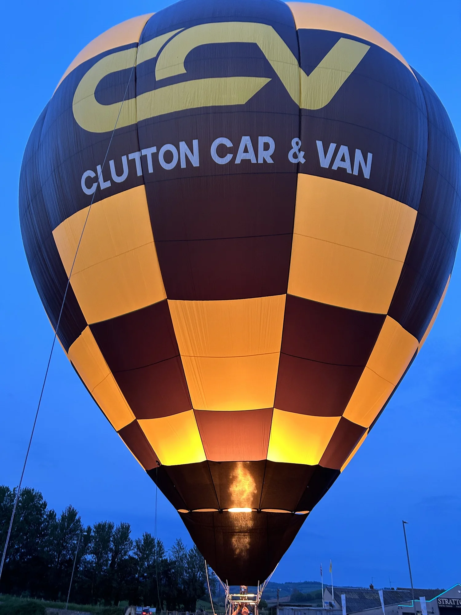 New Hot air Balloon for Clutton Van Hire — Nova Inflatable Advertising