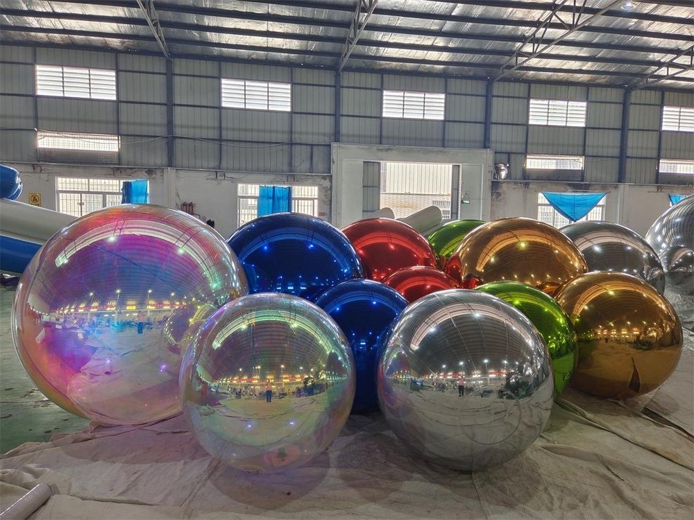 Inflatable Mirror Balls to Hire — Nova Inflatable Advertising