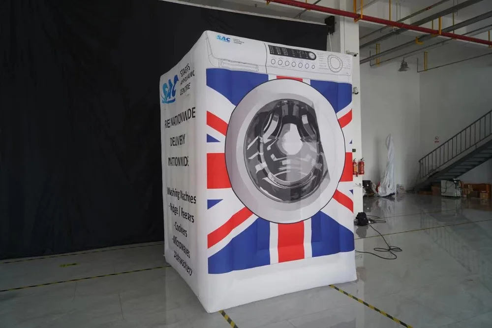 New Inflatable Washing Machine for SAC in Stoke — Nova Inflatables