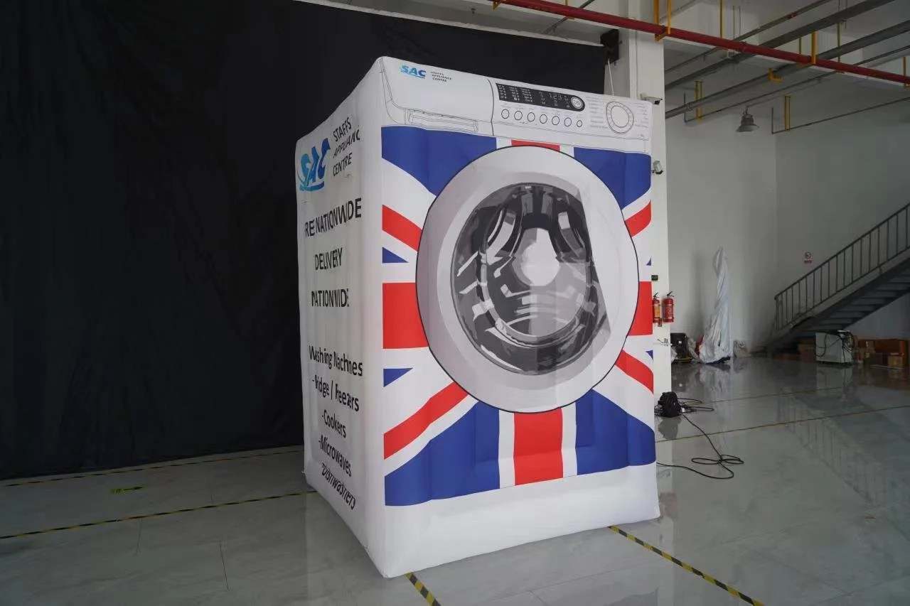 New Inflatable Washing Machine for SAC in Stoke — Nova Inflatables
