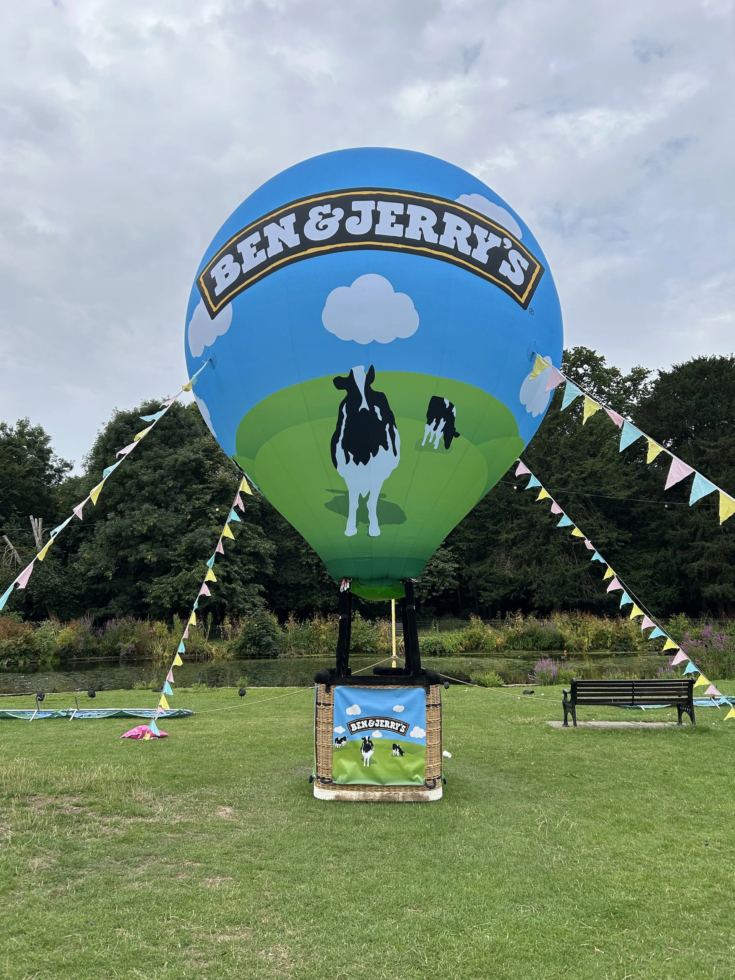A Bespoke Inflatable Balloon Replica for Ben and Jerry’s — Nova Inflatables