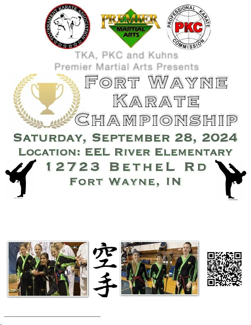 Tournament Calendar — Professional Karate Commission Region 2