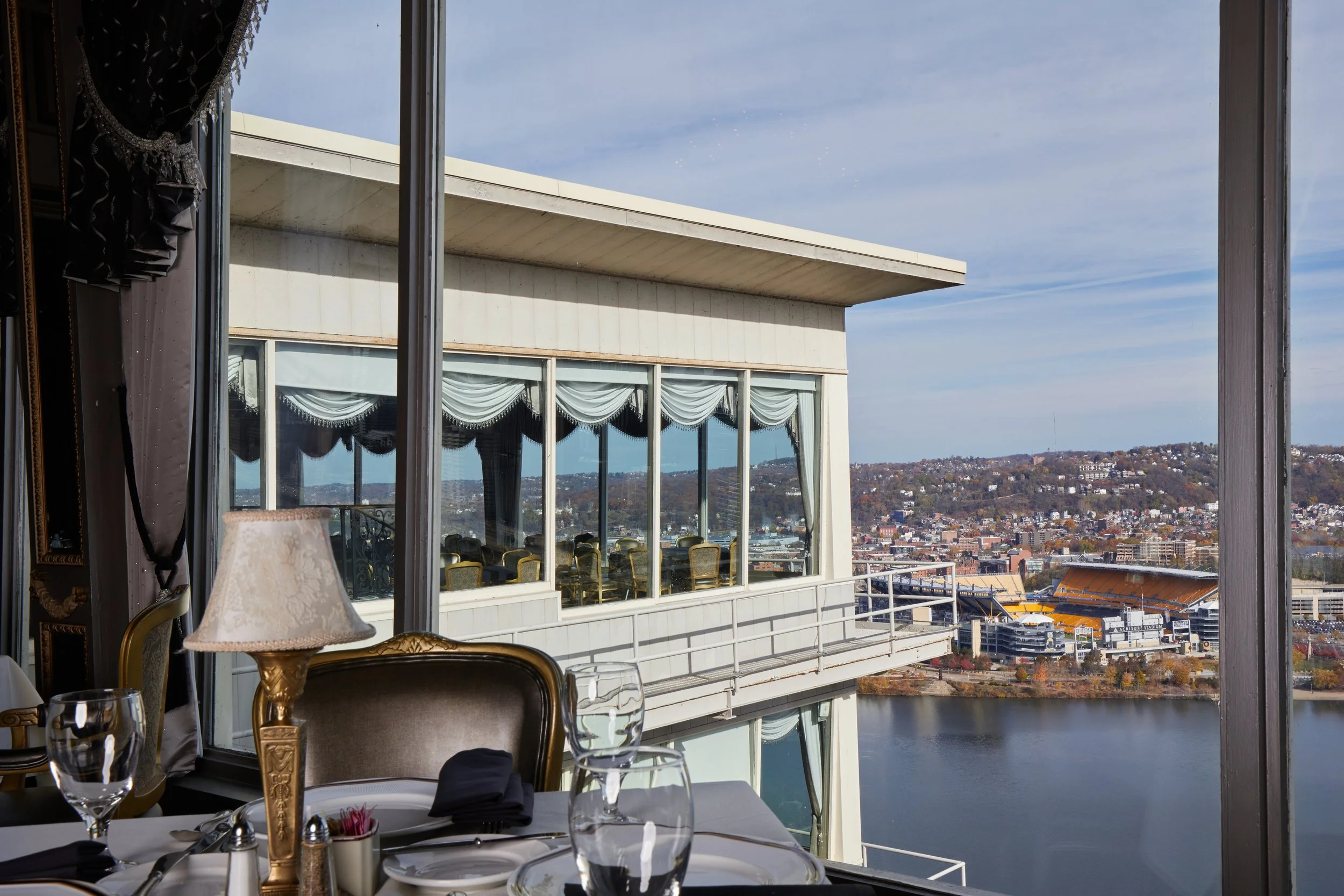 Event Space with an Epic View of Pittsburgh Skyline — LeMont Pittsburgh