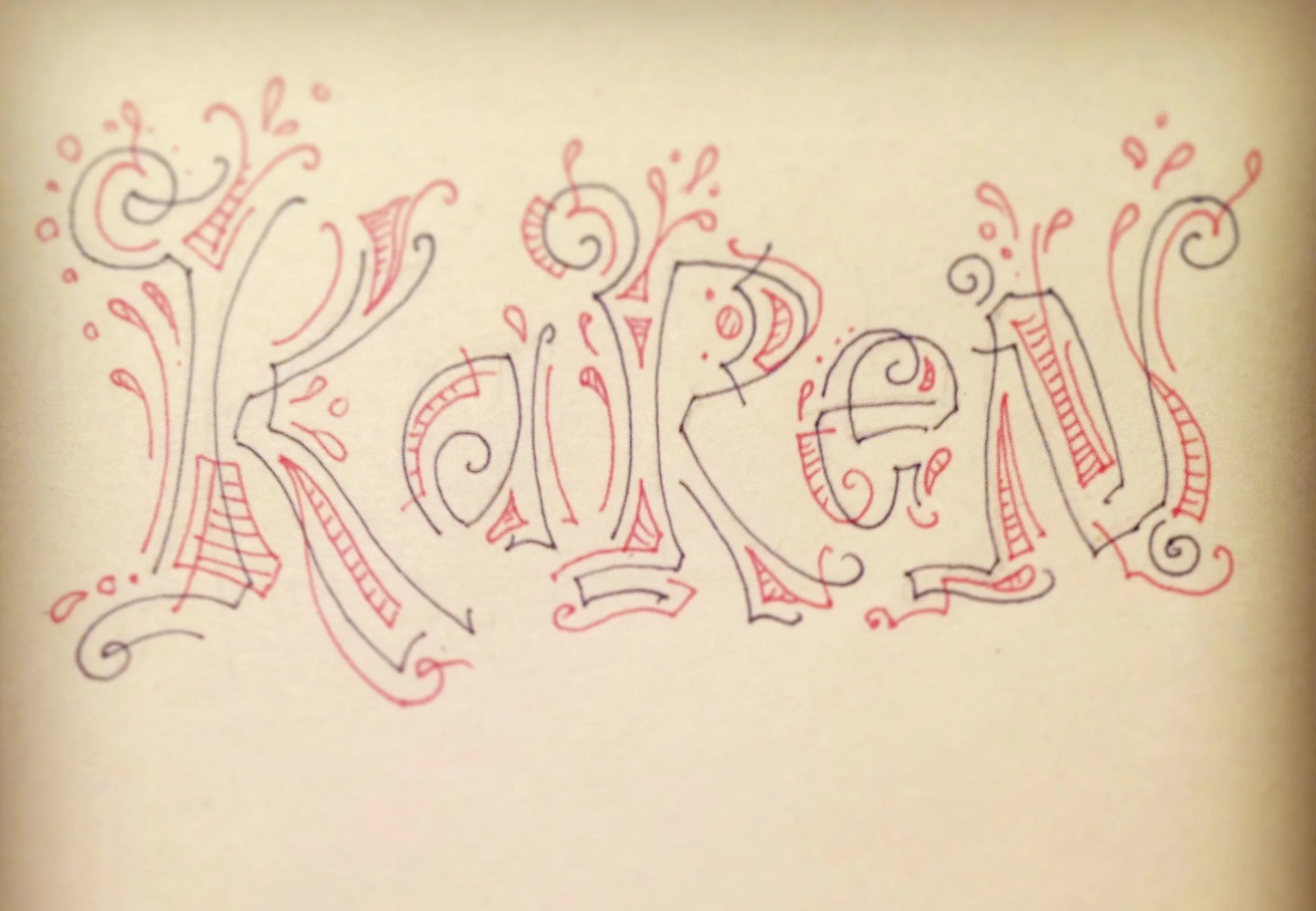 Lettering Names In 100 Days — Lettering Guy