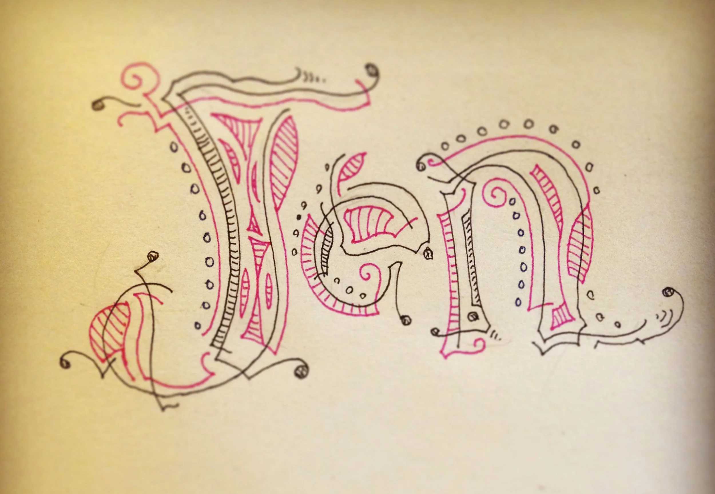 Lettering Names In 100 Days — Lettering Guy