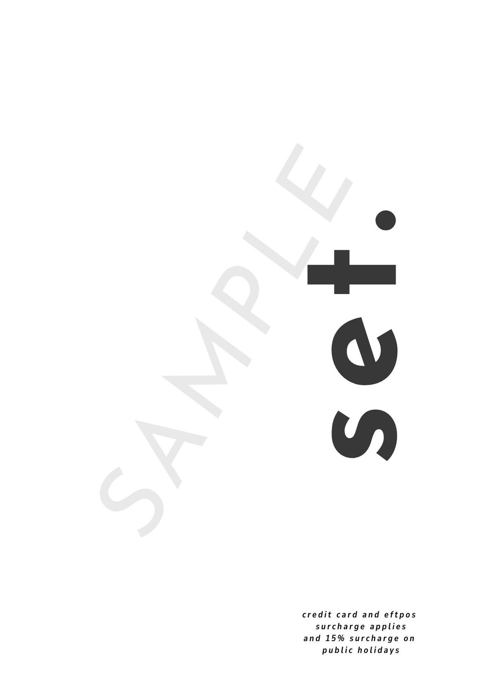 Set Menu — Nextdoor