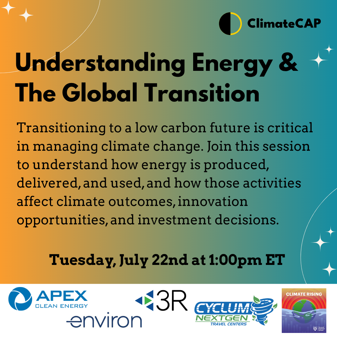 ClimateCATALYST — ClimateCAP