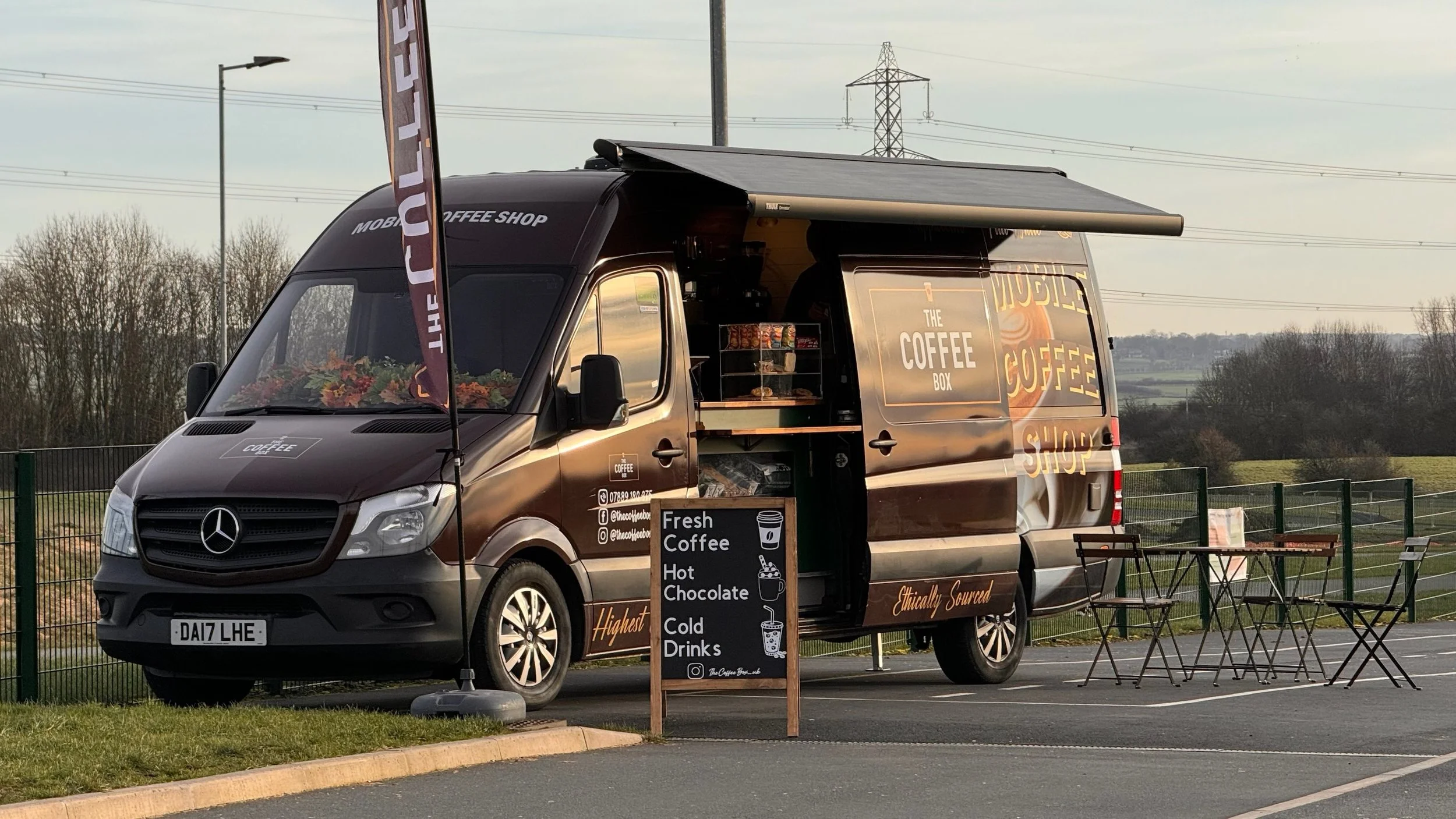 The Coffee Box The Mobile Coffee Van Hire Solution