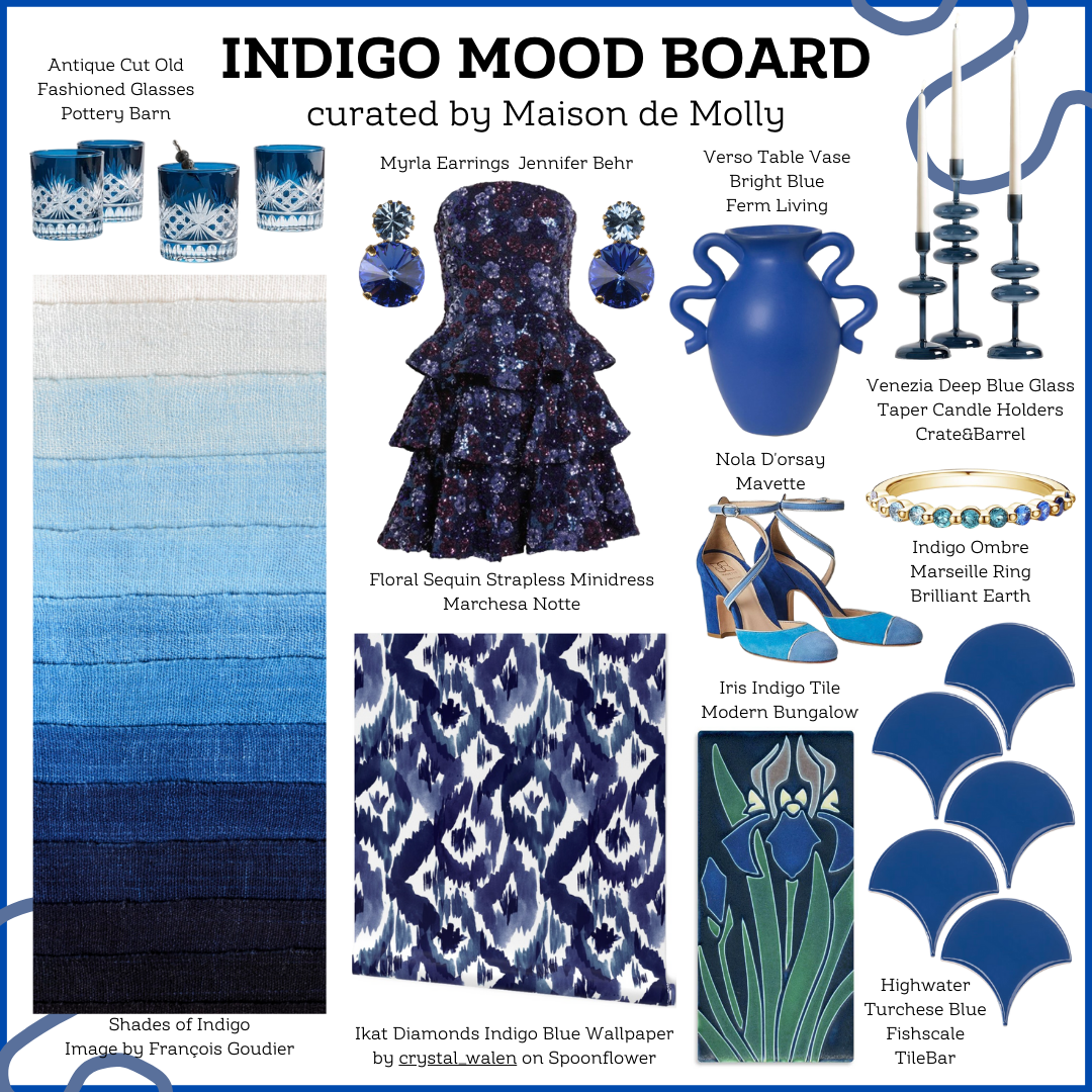 Indigo. Indigoing. Indigone. — MAISON DE MOLLY