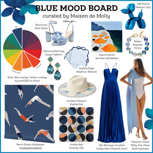 The History and Culture of the color Blue — MAISON DE MOLLY
