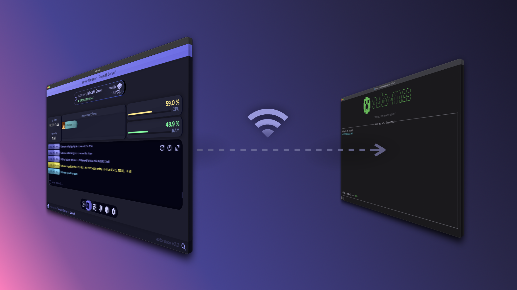 auto-mcs - Create a Minecraft Server in less than a minute, for free!