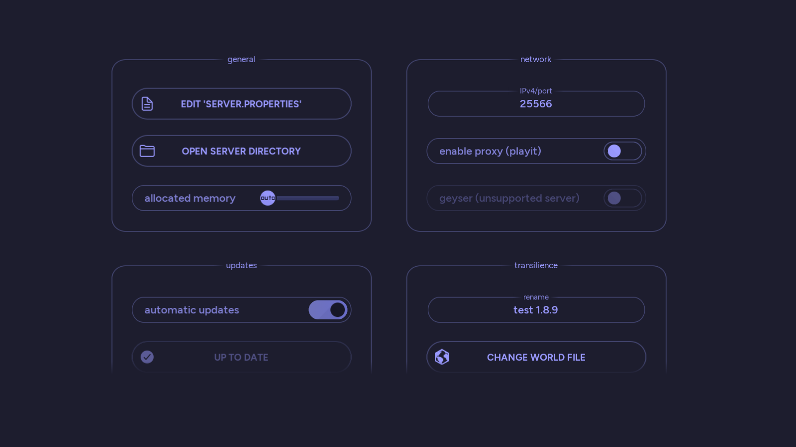 auto-mcs - Create a Minecraft Server in less than a minute, for free!