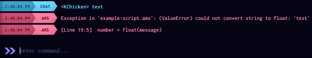 amscript — auto-mcs