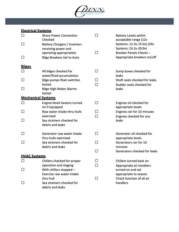 Vessel Management — Chinn Marine