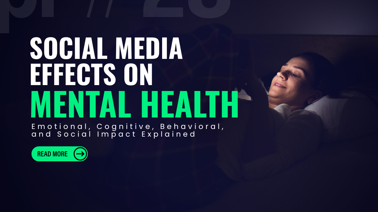 Social Media Effects on Mental Health: Emotional, Cognitive, Behavioral ...