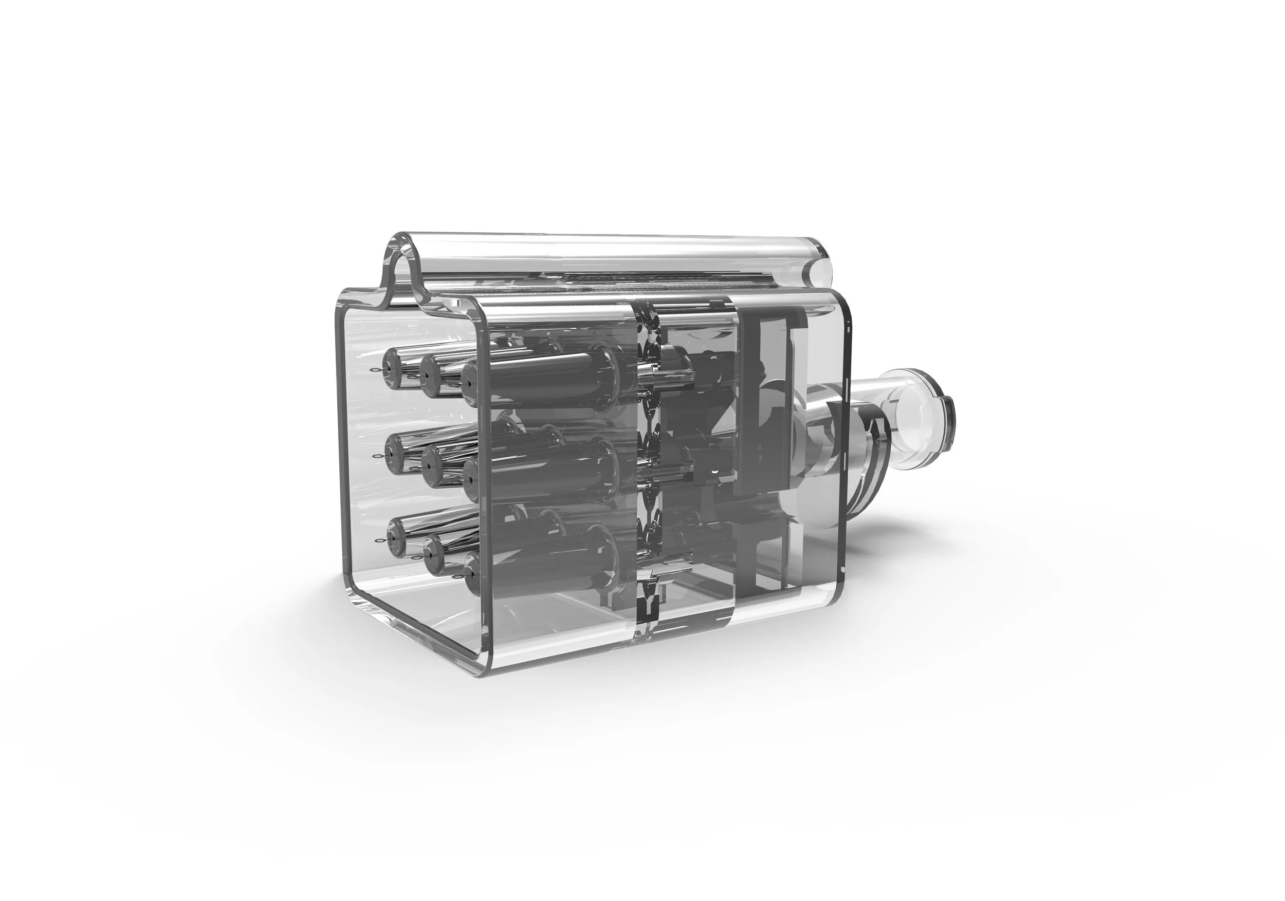 Crystal 9 Pin Multi-Needle with Suction — Skin Devices