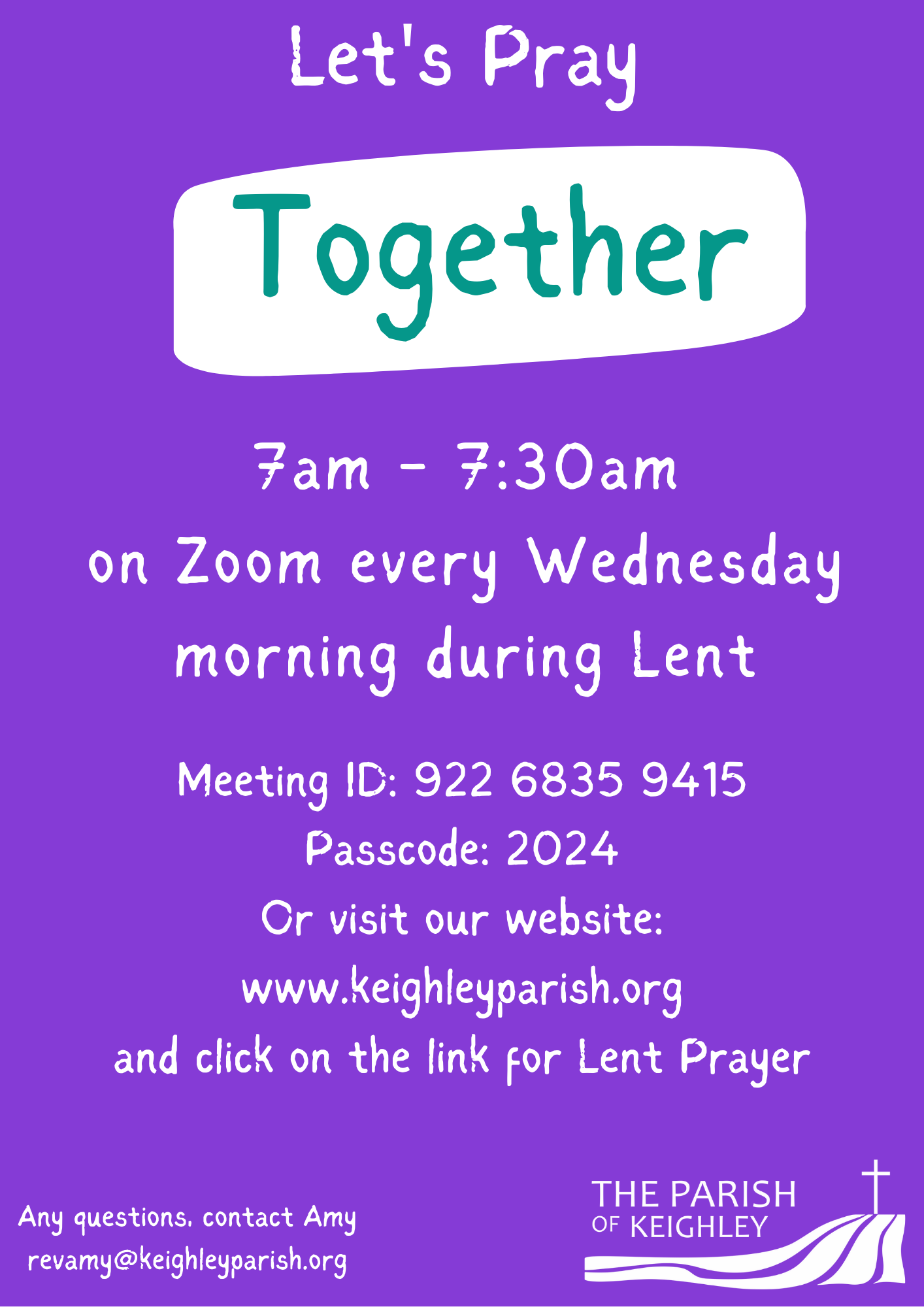 Lent Prayer — Keighley Parish