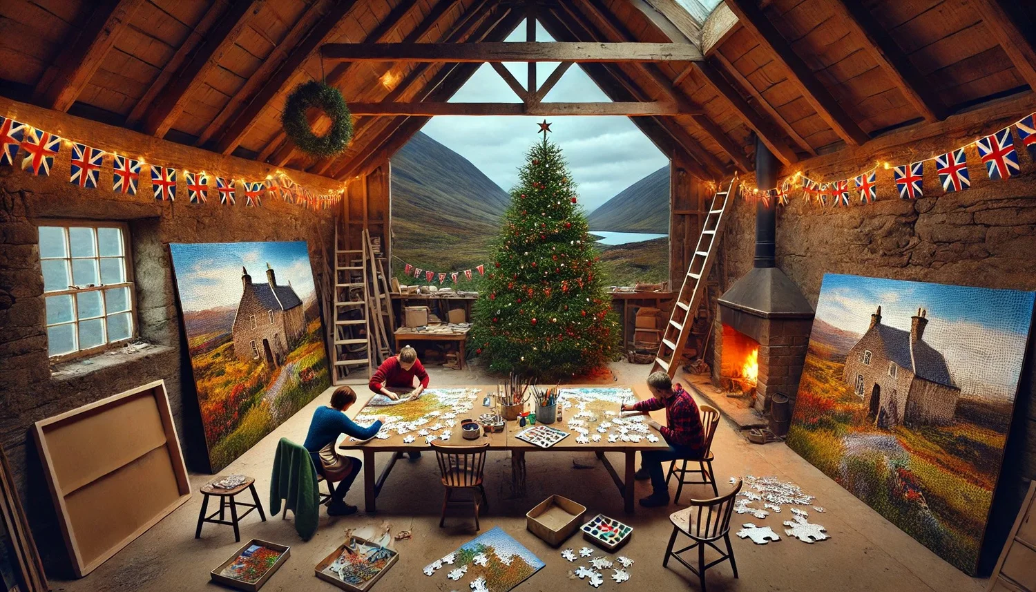 Christmas Big Picture | Christmas Team Building — BlueSky Experiences