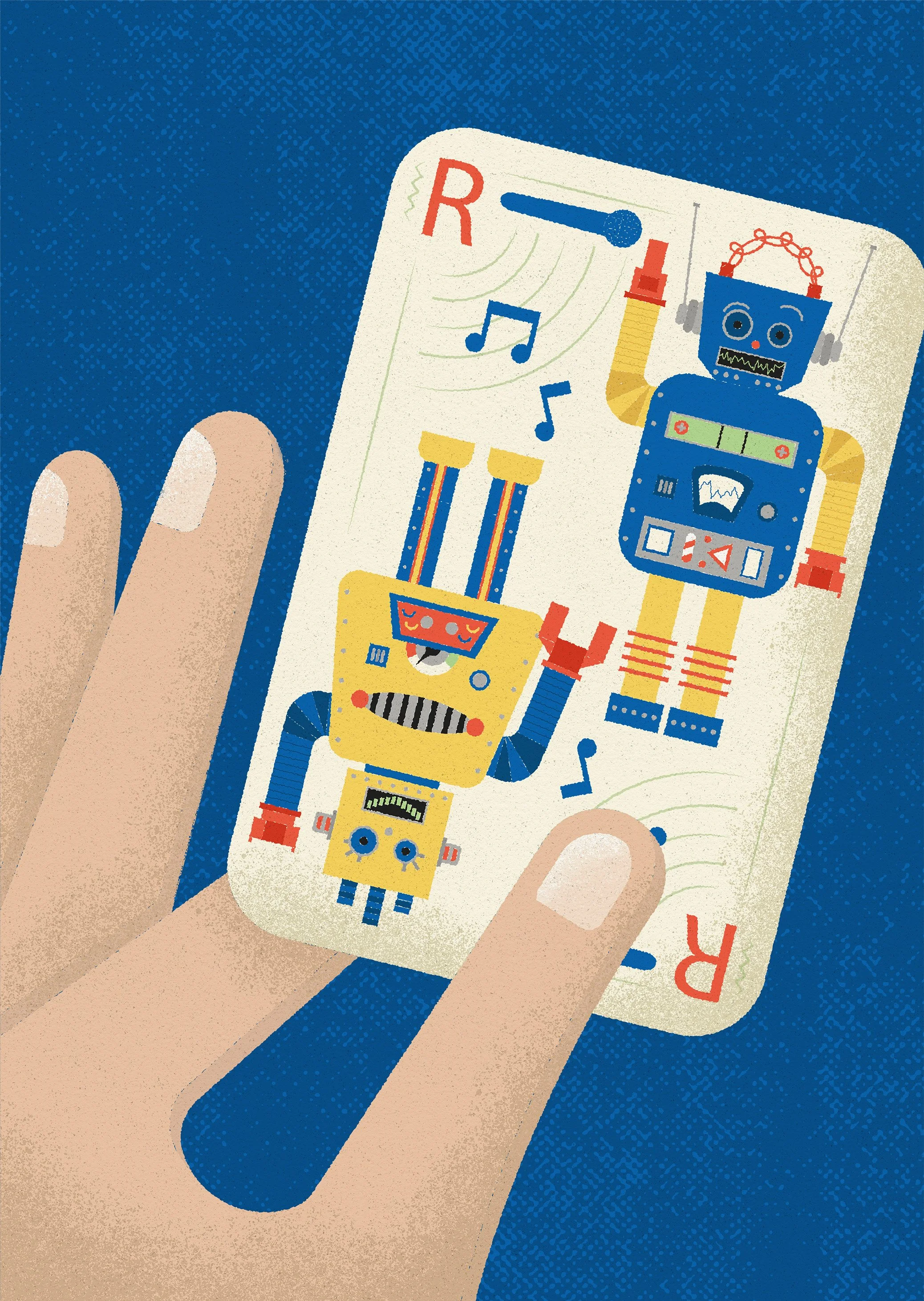 ROBOT CARD — Studio Chloé