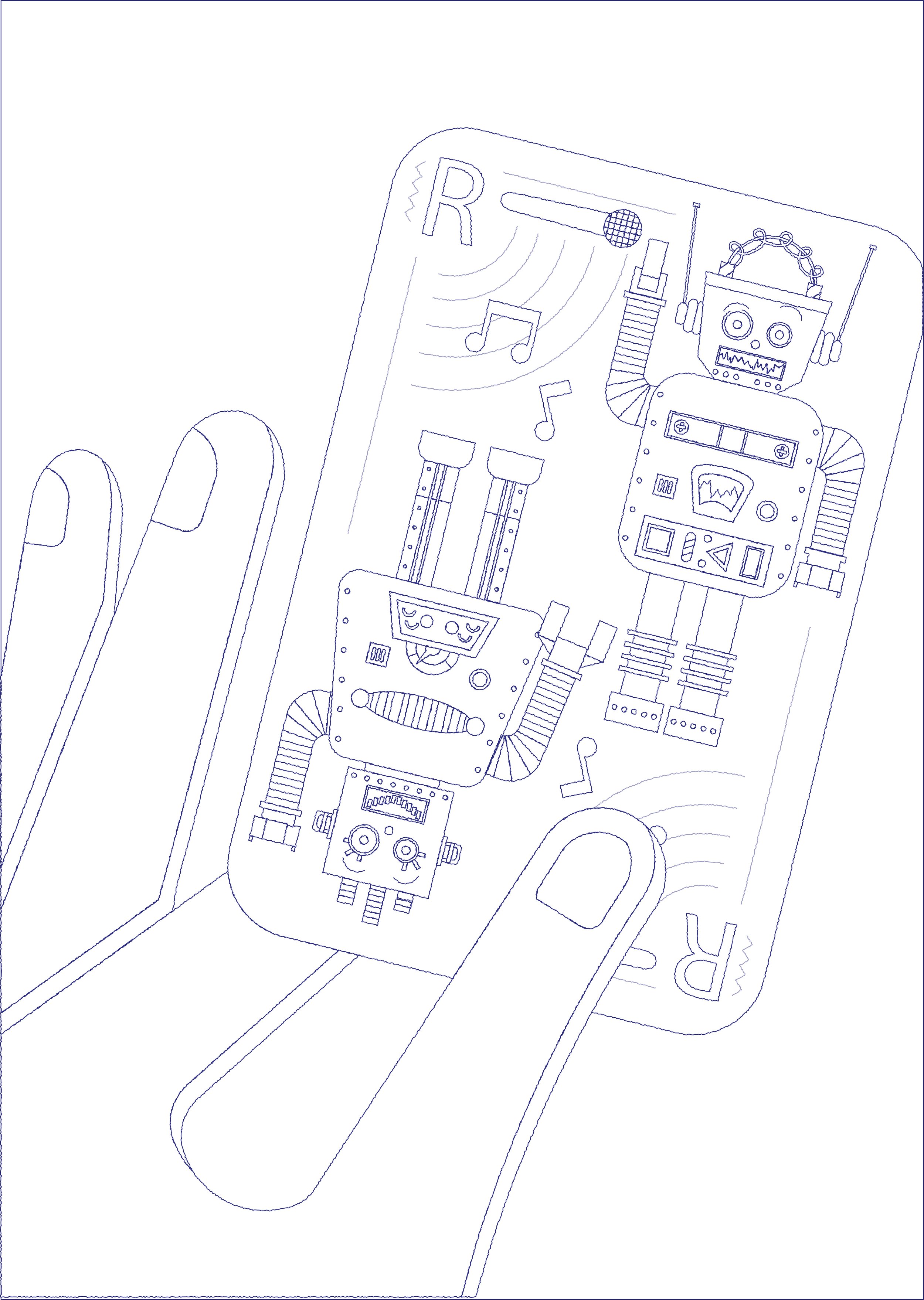 ROBOT CARD — Studio Chloé