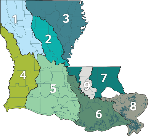 Watershed Region 7 — %i