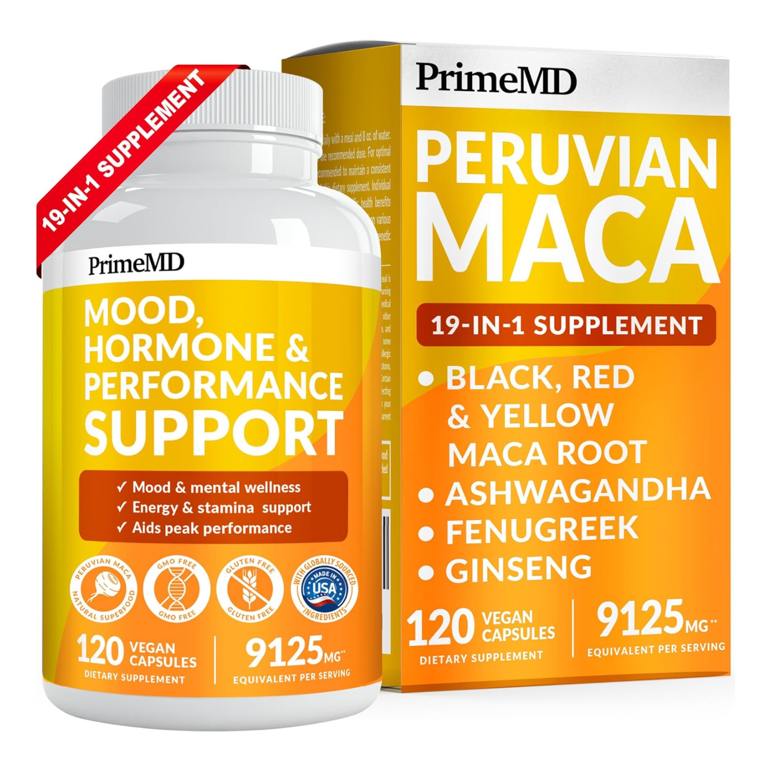 19-in-1 Peruvian Maca Root Supplement — PrimeMD