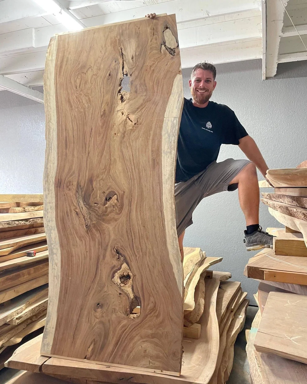 Exotic Live Edge Slabs