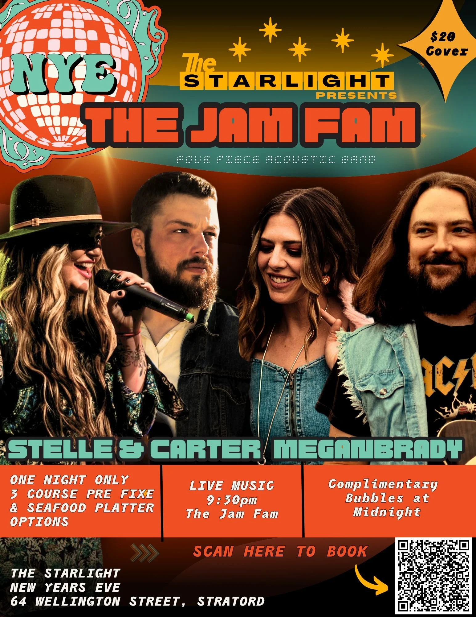 NYE 2024 @ The Starlight — The Starlight