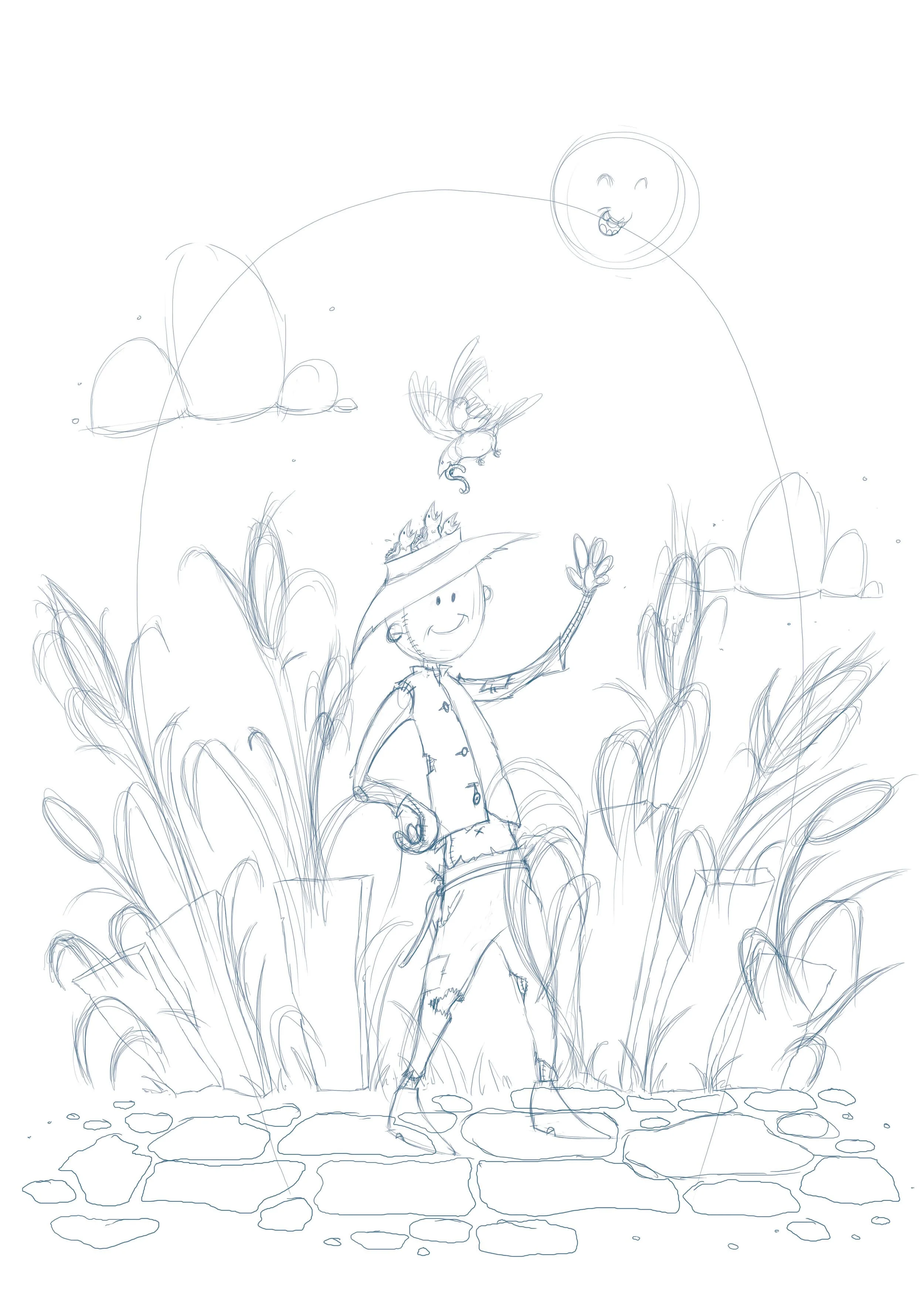 Scarecrow — Rowena Aitken Illustration