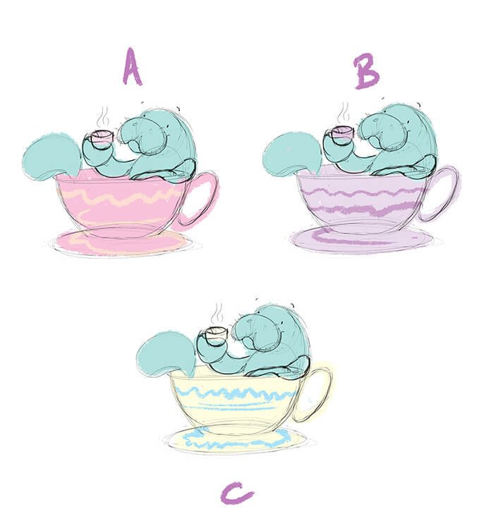 Mana-tea — Rowena Aitken Illustration