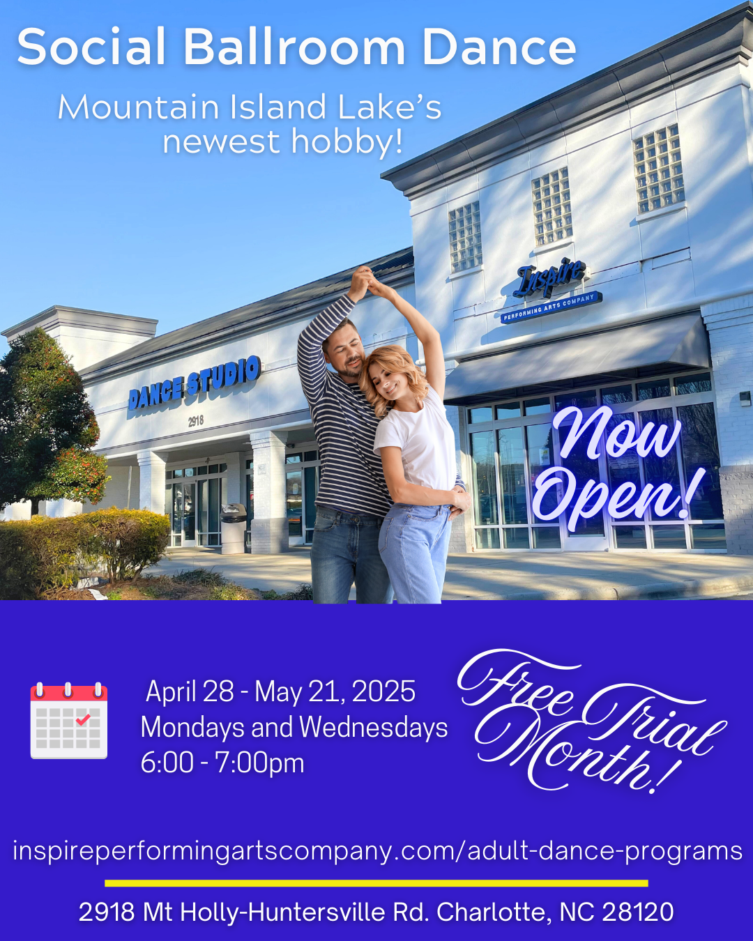 Adult Ballroom Trial — Inspire Performing Arts Company