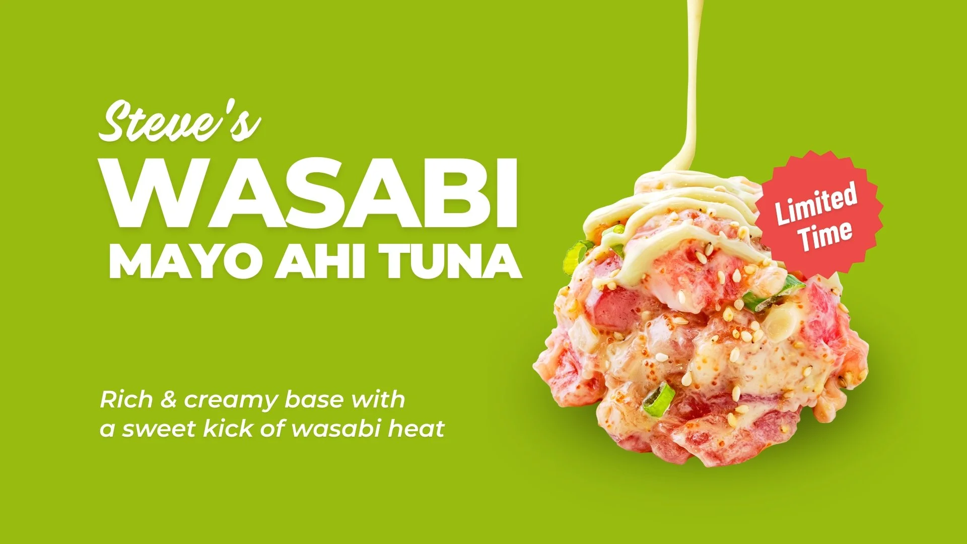 Steve's Poké Bar | Voted The Best Hawaiian Poké in Vancouver