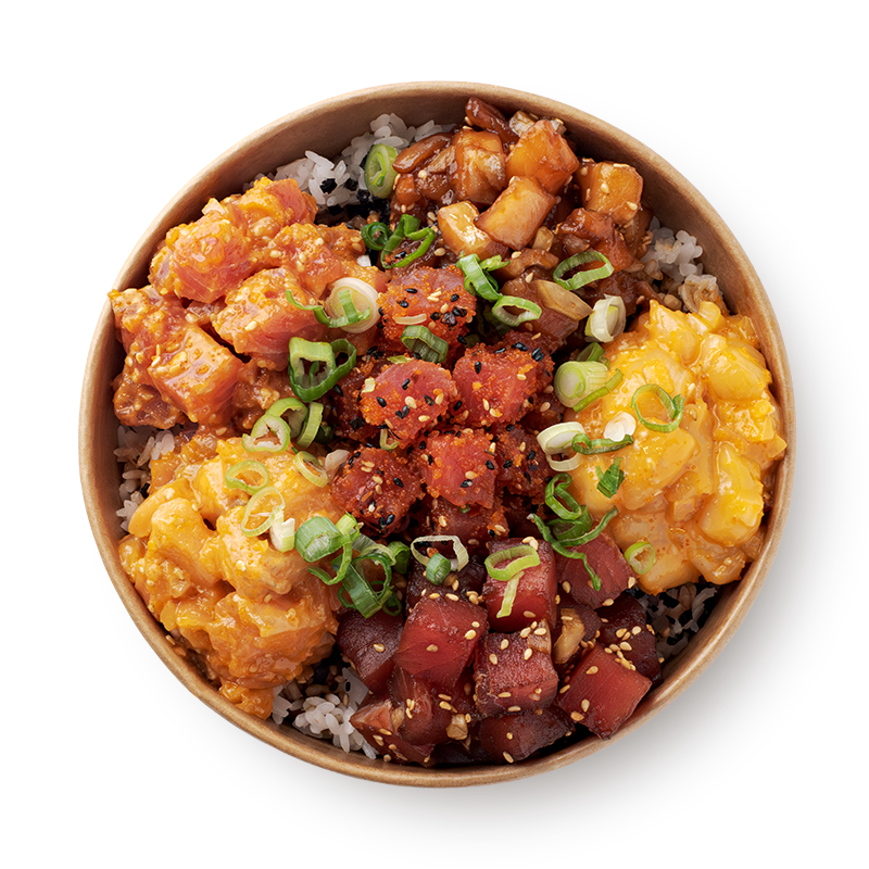 Menu | Build Your Own Bowl | Signature Bowls | Poké by the LB ...