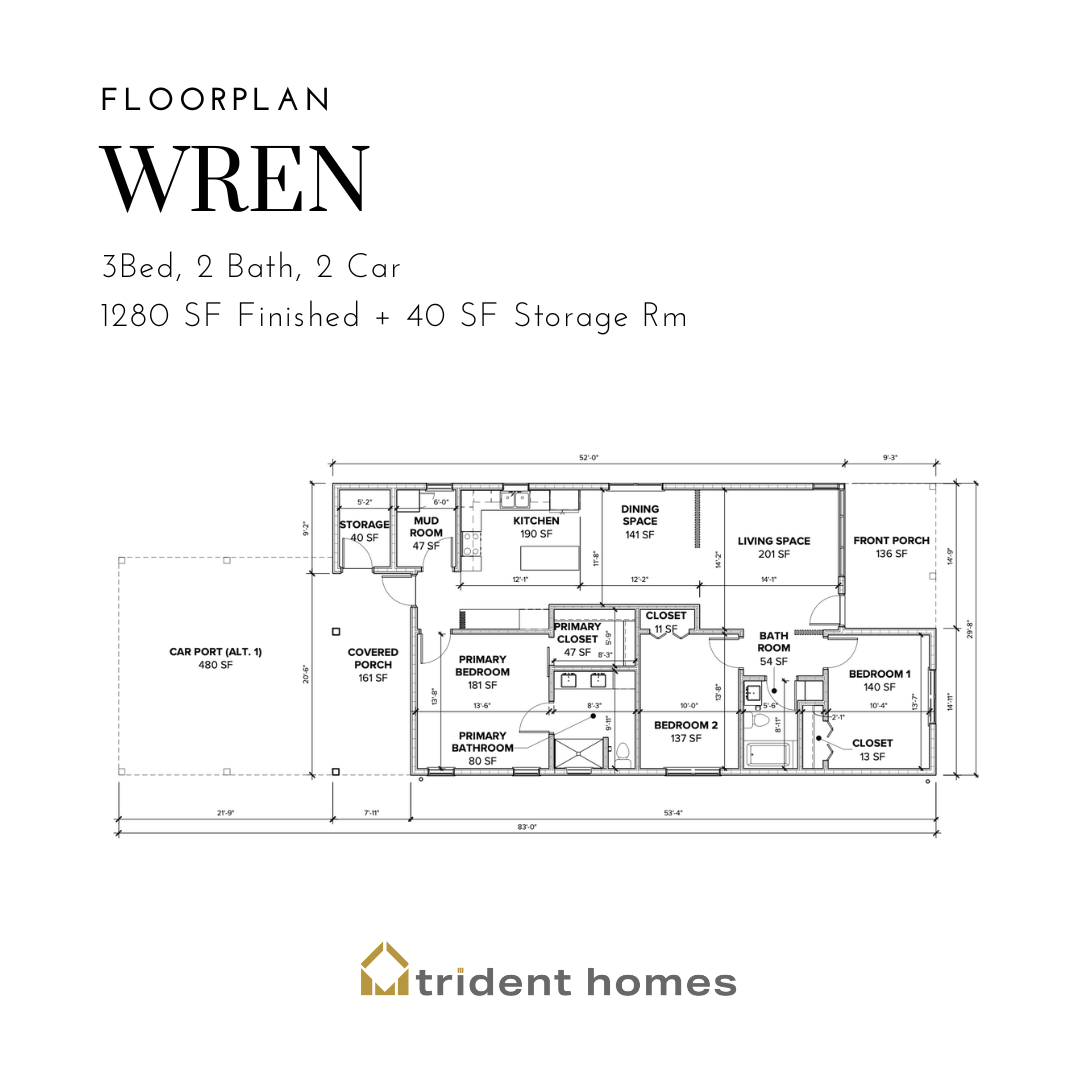 3 Bedroom, 3D Printed Home in Kansas — Trident 3D Homes