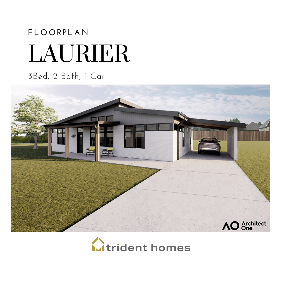 3 Bedroom, 3D Printed Home in Kansas — Trident 3D Homes