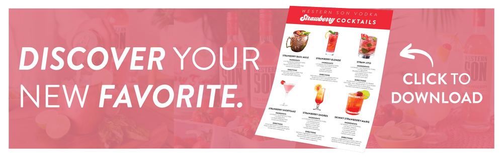 Western Son Strawberry Vodka — Western Son Distillery