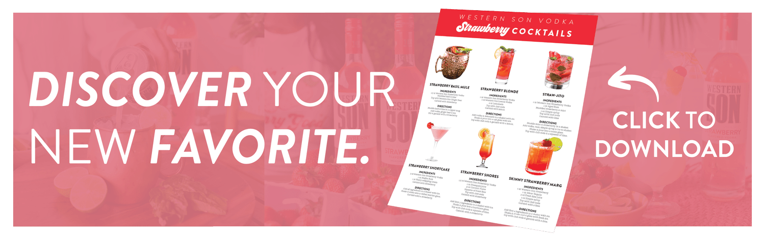 Western Son Strawberry Vodka — Western Son Distillery