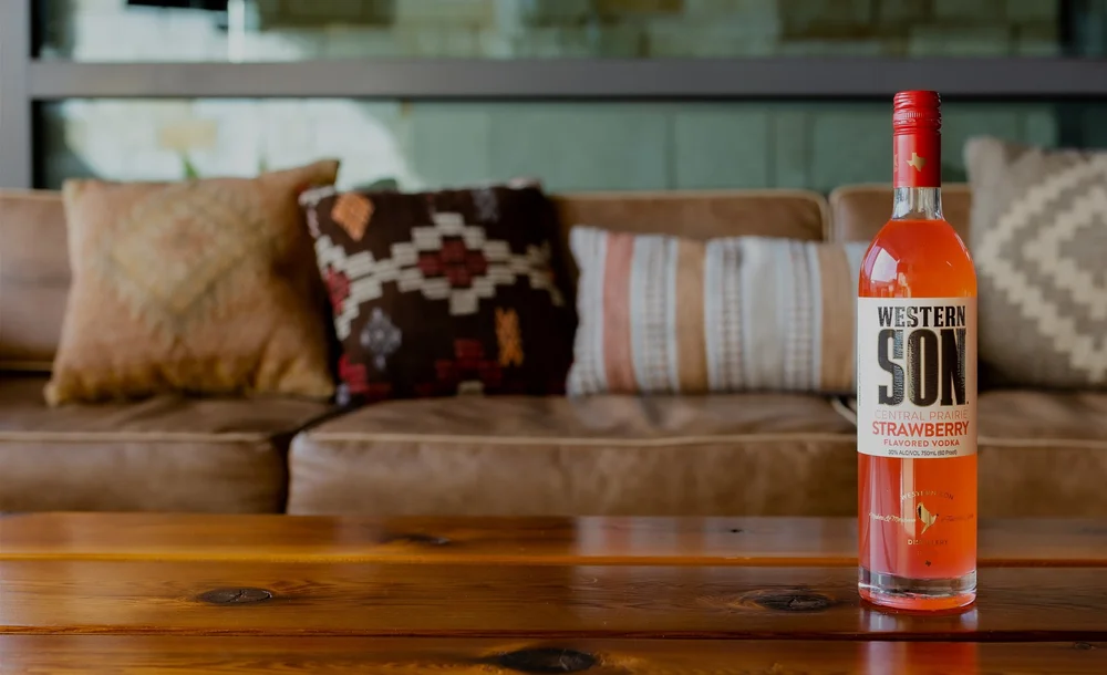 Western Son Strawberry Vodka — Western Son Distillery