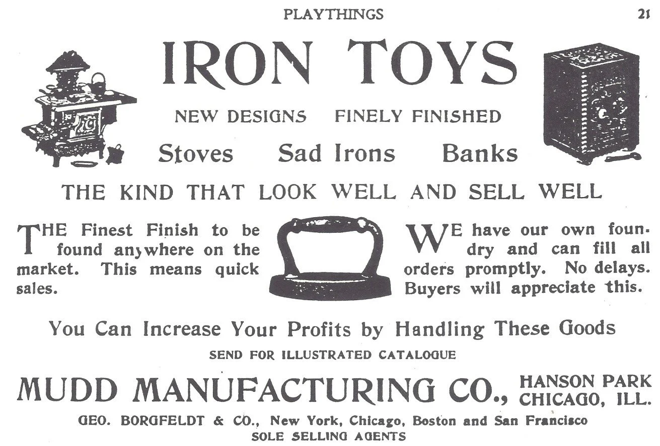 Mudd Mfg Company — Still Bank Collectors Club of America