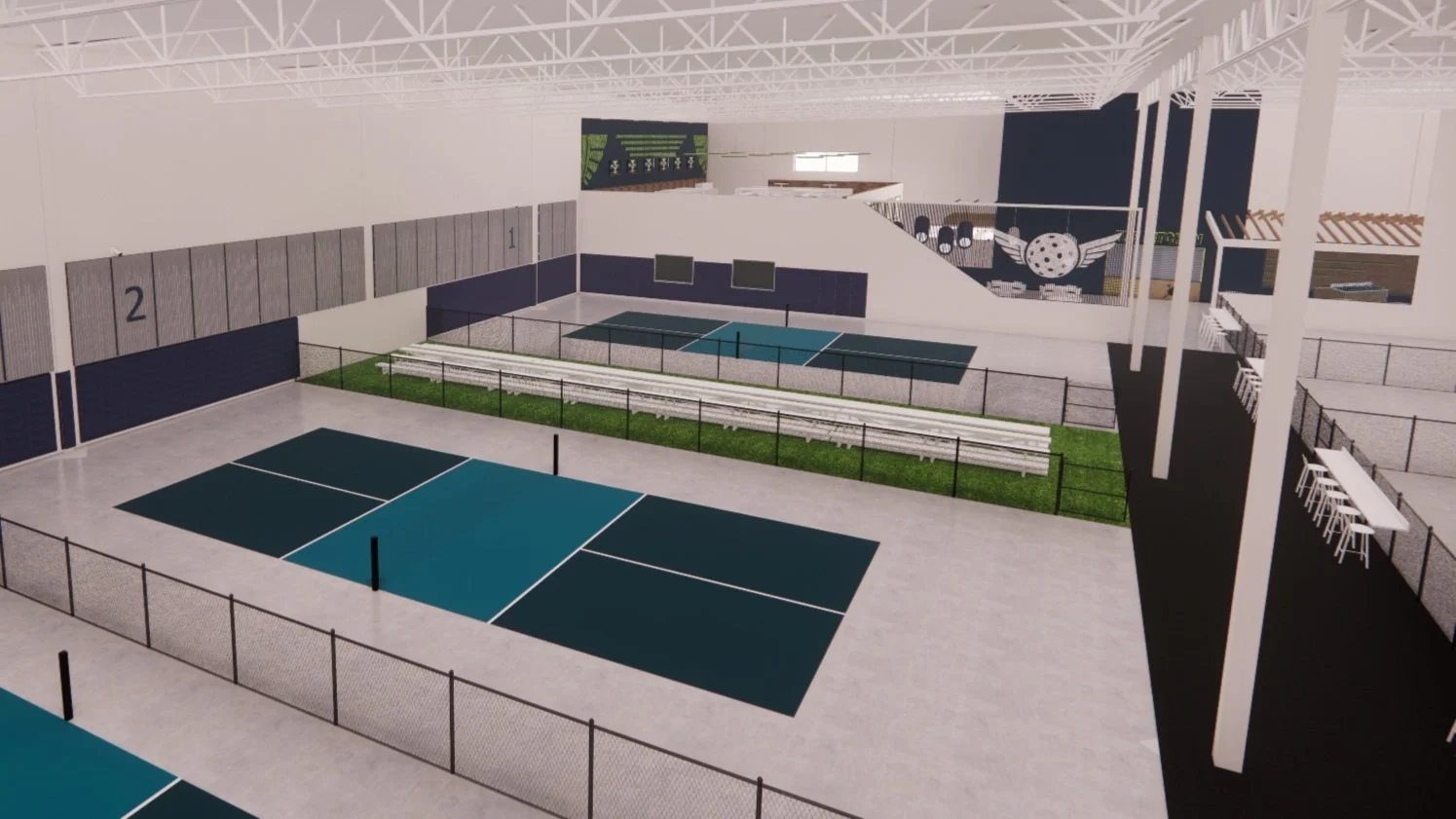 Indoor Pickleball Center Courts Meridian ID - Indoor Pickleball ...