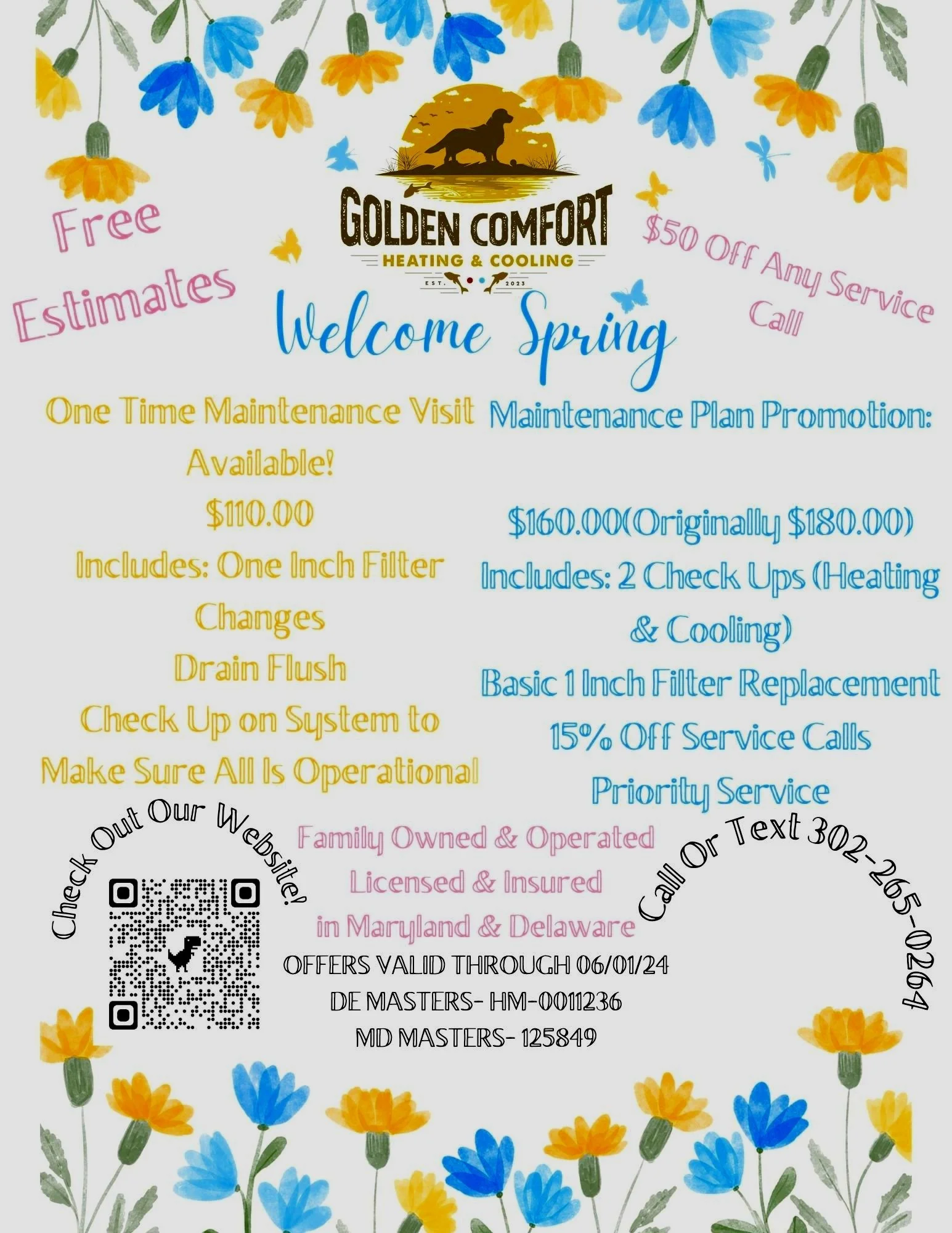 Promotions — Golden Comfort Heating/Cooling