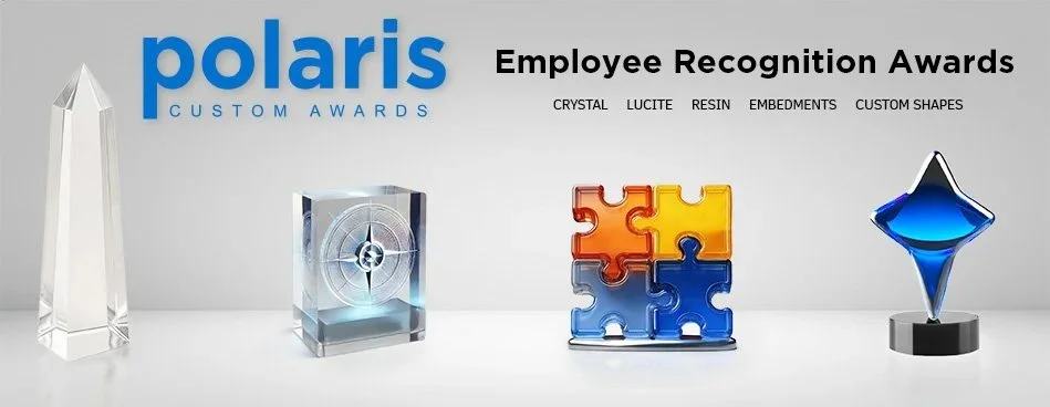 Employee Recognition Awards | Custom Lucite & Crystal by Polaris Custom ...