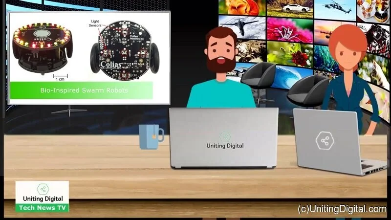 (Video) Bio-Inspired Swarm Robots with COS Pheromone System and Festo ...