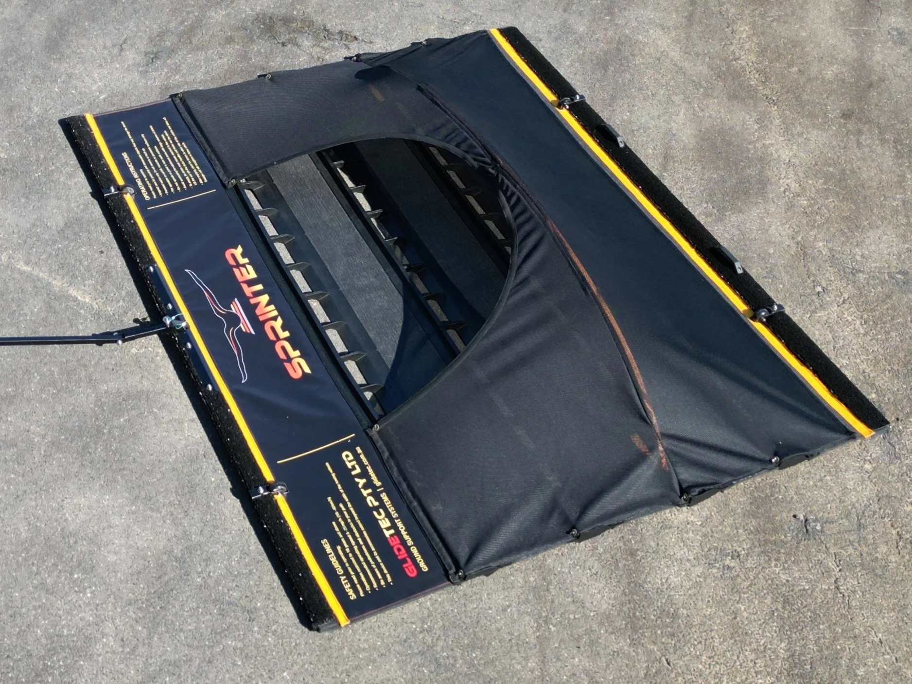 RACETRACK SWEEPER | Track Safety — Glidetec | FOD SWEEPER | RACETRACK ...