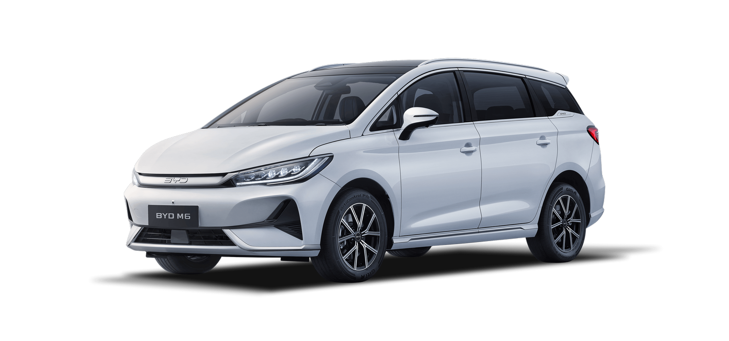 ดูสเปค BYD M6 รถยนต์ MPV ไฟฟ้า 6 ที่นั่ง ราคาไม่ถึงล้าน — BYD ชลบุรี ออโตโมทีฟ