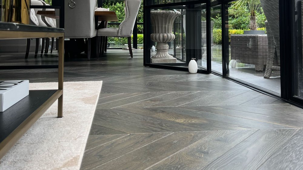 Chevron Wood Flooring — Atelier B